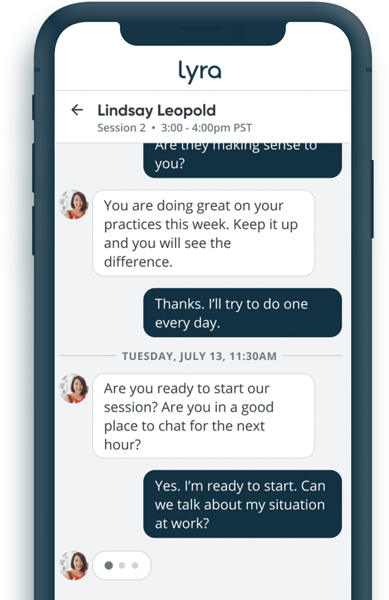 Lyra Health Mobile App | Lyra Health