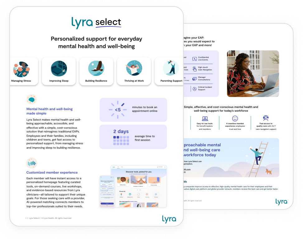 Introducing Lyra Select | Lyra Health